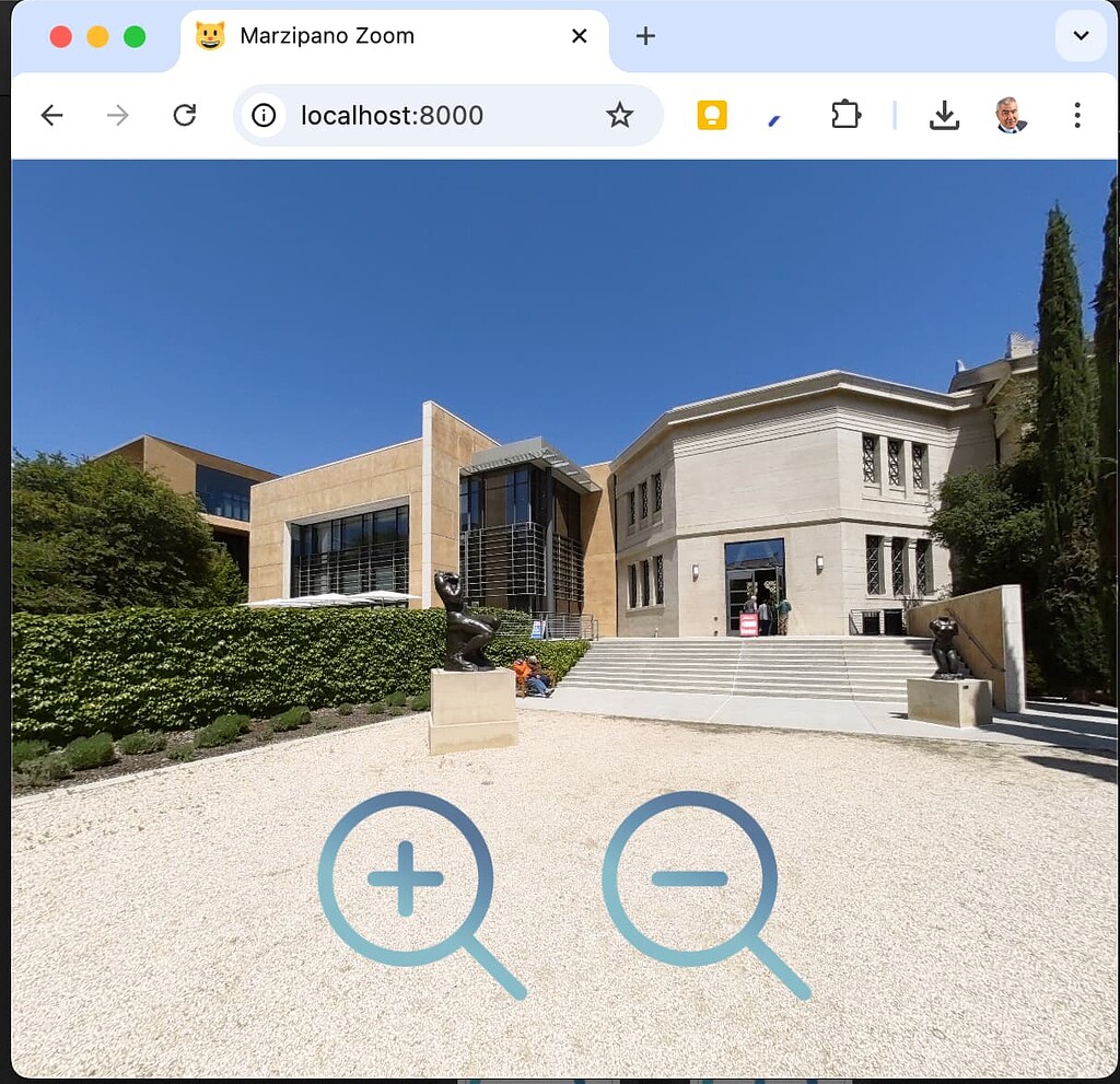 Tutorial: Marzipano Zoom Controls - 360 Media - Camera 360 Developer
